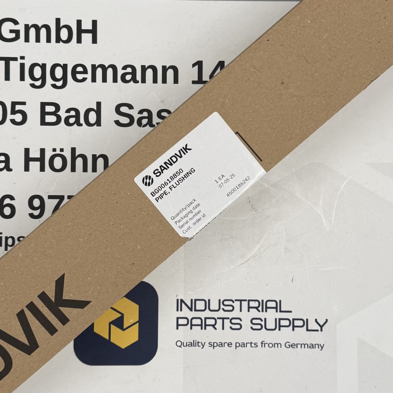 Sandvik Parts - SUPPLY OF SPARE PARTS FOR CONSTRUCTION AND MINING EQUIPMENT