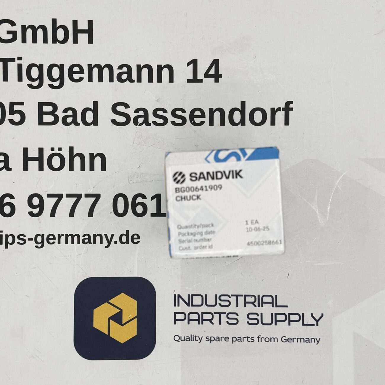 Sandvik Parts - SUPPLY OF SPARE PARTS FOR CONSTRUCTION AND MINING EQUIPMENT