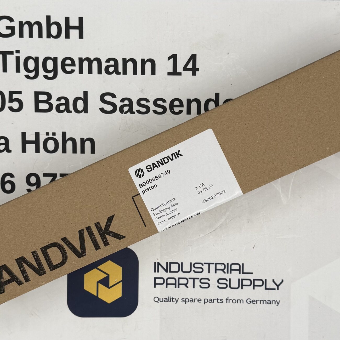 Sandvik Parts - SUPPLY OF SPARE PARTS FOR CONSTRUCTION AND MINING EQUIPMENT